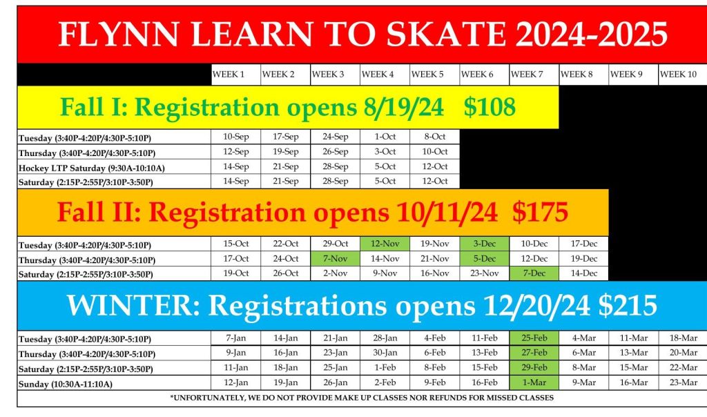 Learn to Skate - Flynn Rink